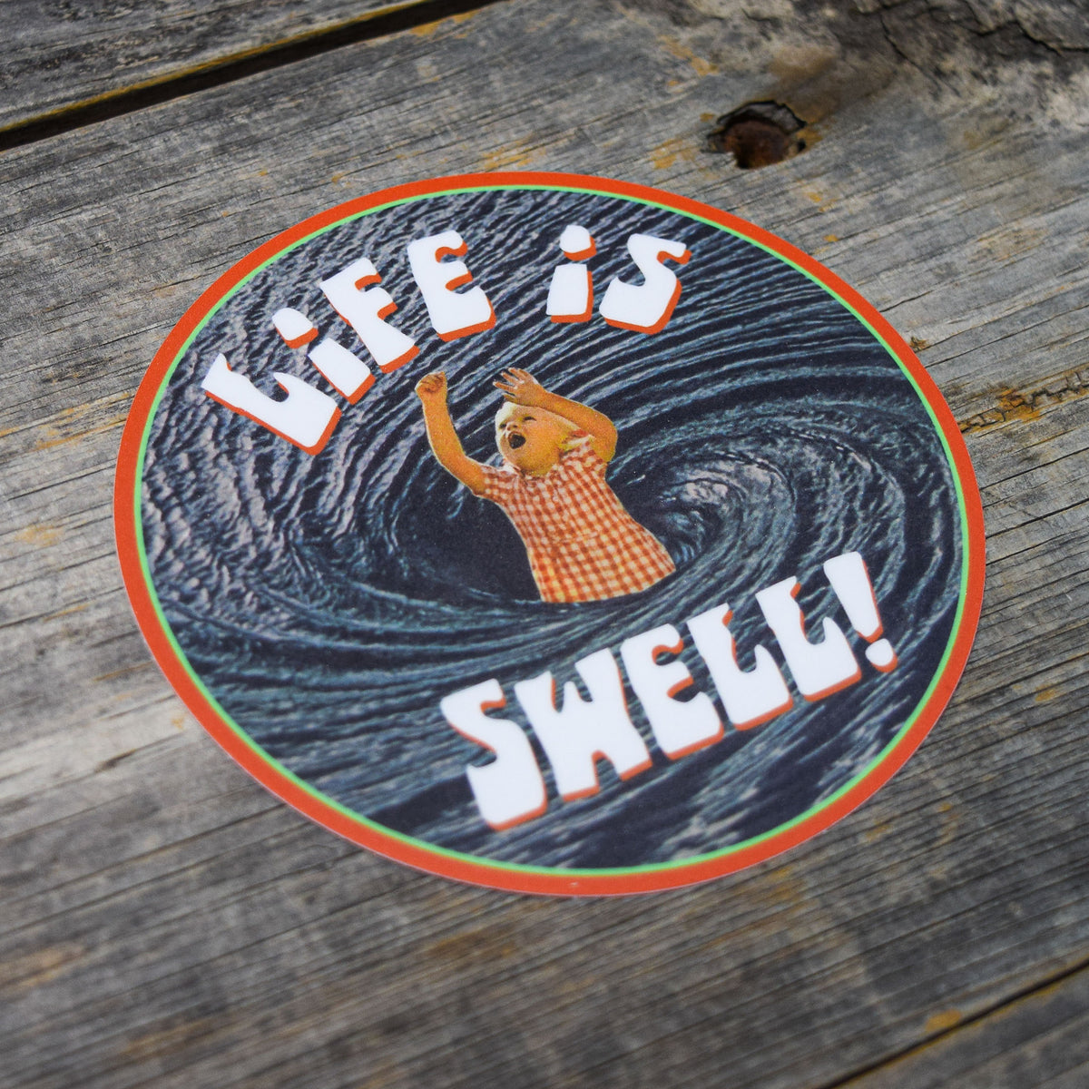 Life Is Swell! Vinyl Sticker – Quiet Tide Goods