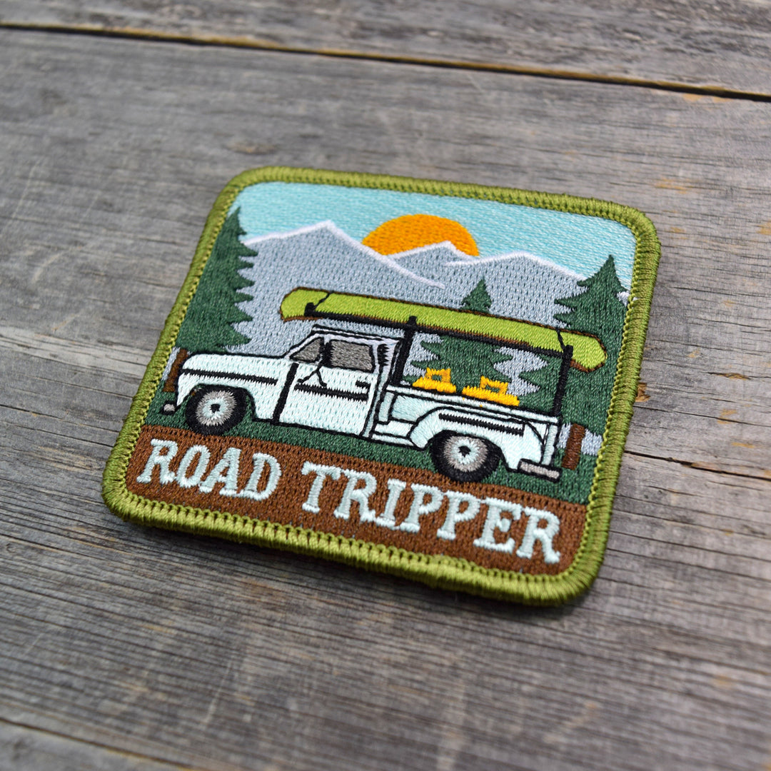 Road Tripper Embroidered Patch – Quiet Tide Goods