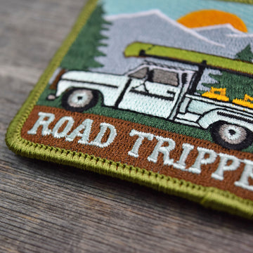 Road Tripper Embroidered Patch – Quiet Tide Goods